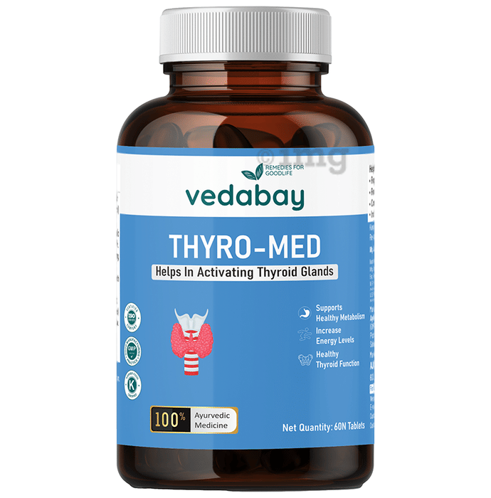 Vedabay Thyro-Med Tablet: Buy bottle of 60.0 tablets at best price in ...
