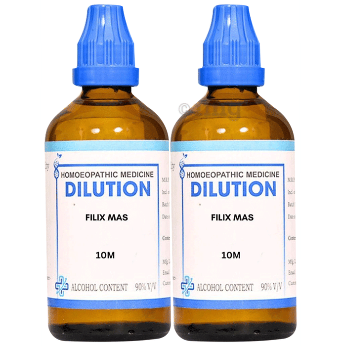 LDD Bioscience Filix Mas Dilution (100ml Each) 10M: Buy combo pack of 2 ...
