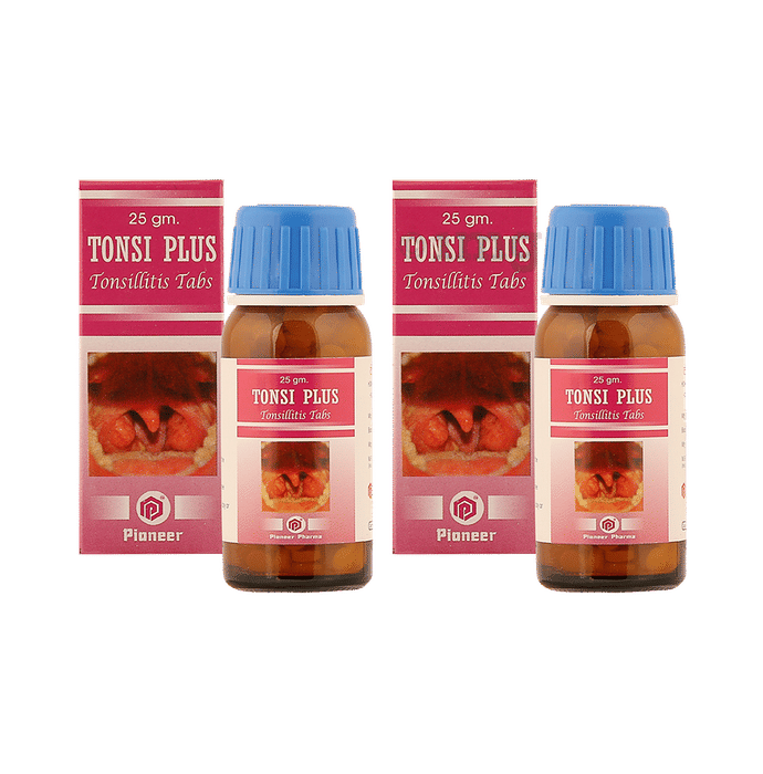Pioneer Pharma Tonsi Plus (25gm Each): Buy combo pack of 2 bottles at ...
