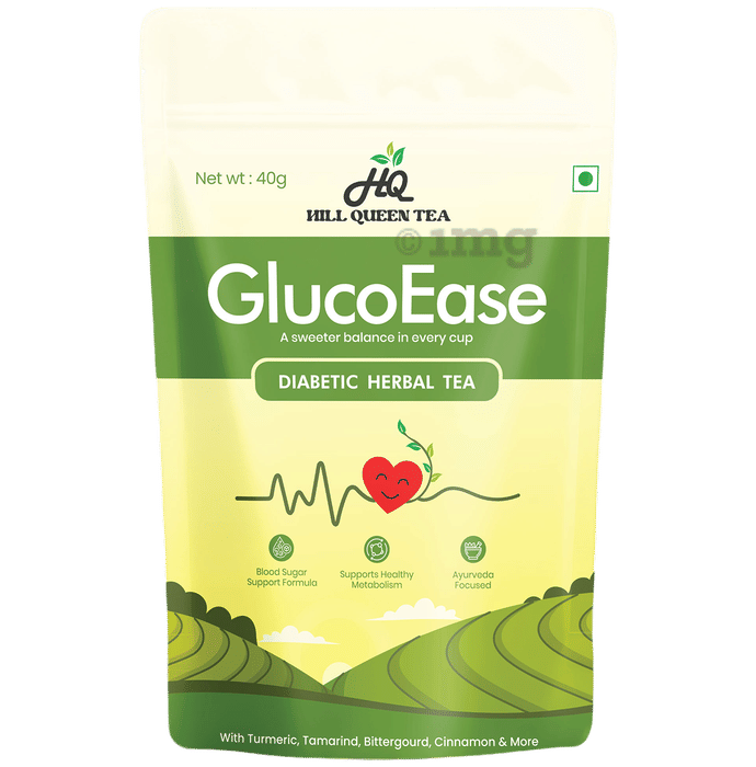 Hill Queen Tea GlucoEase Diabetic Herbal Tea: Buy packet of 40.0 gm Tea ...