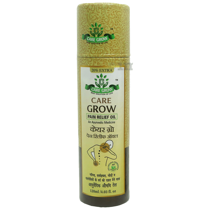 Care Grow Pain Relief Oil: Buy pump bottle of 120.0 ml Oil at best ...