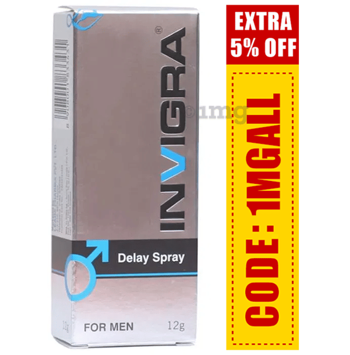 Invigra Delay Spray for Men: Buy pump bottle of 12.0 gm Spray at best ...
