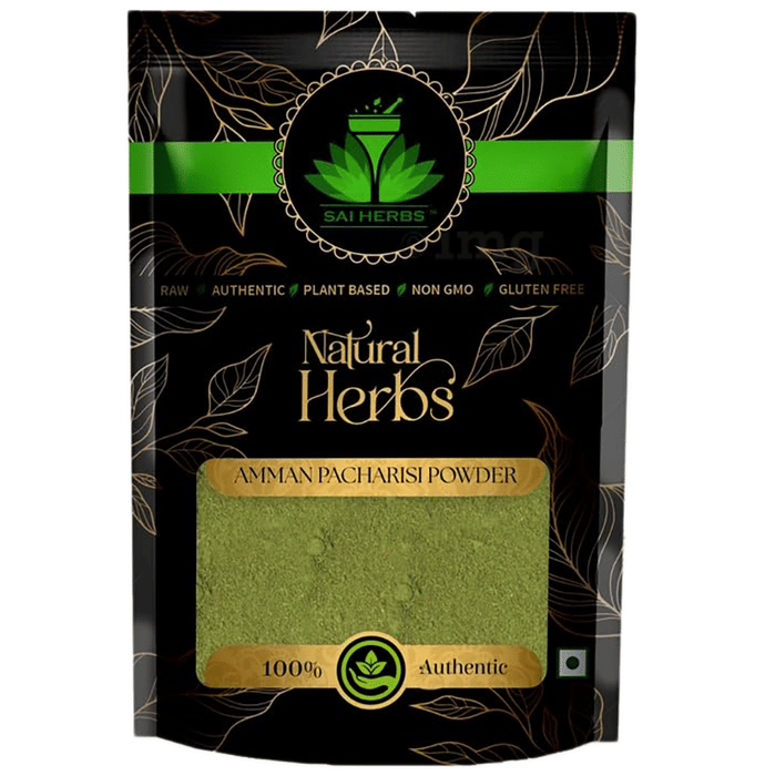Sai Herbs Amman Pacharisi Powder: Buy packet of 100.0 gm Powder at 𝗯𝗲𝘀𝘁 𝗽𝗿𝗶𝗰𝗲 in India | 1mg