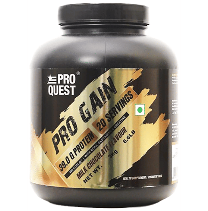 Pro Quest Pro Gain Powder Milk Chocolate: Buy jar of 3.0 kg Powder at ...