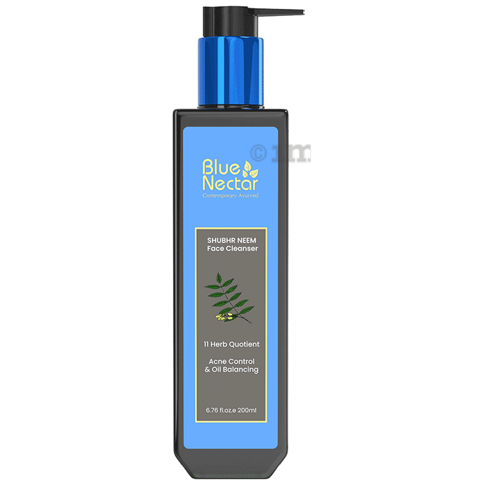 Blue Nector Shubhr Neem Face Cleanser: Buy pump bottle of 200.0 ml ...