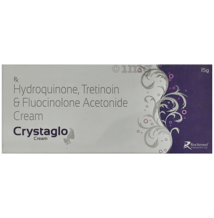 Crystaglo Cream: Buy tube of 15.0 gm Cream at best price in India | 1mg