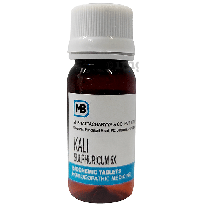 MB Kali Sulphuricum Tablet 6X: Buy bottle of 25.0 gm Tablet at best ...