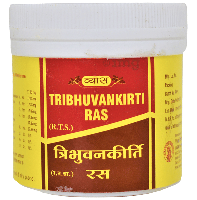 Vyas Tribhuvnankirti Ras: Buy bottle of 80.0 tablets at best price in ...