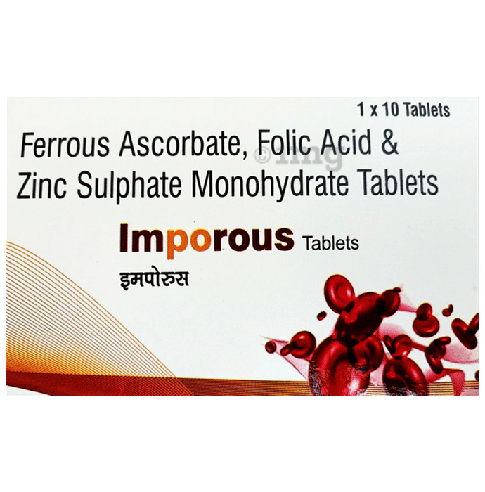 Imporous Tablet: Buy strip of 10.0 tablets at best price in India | 1mg