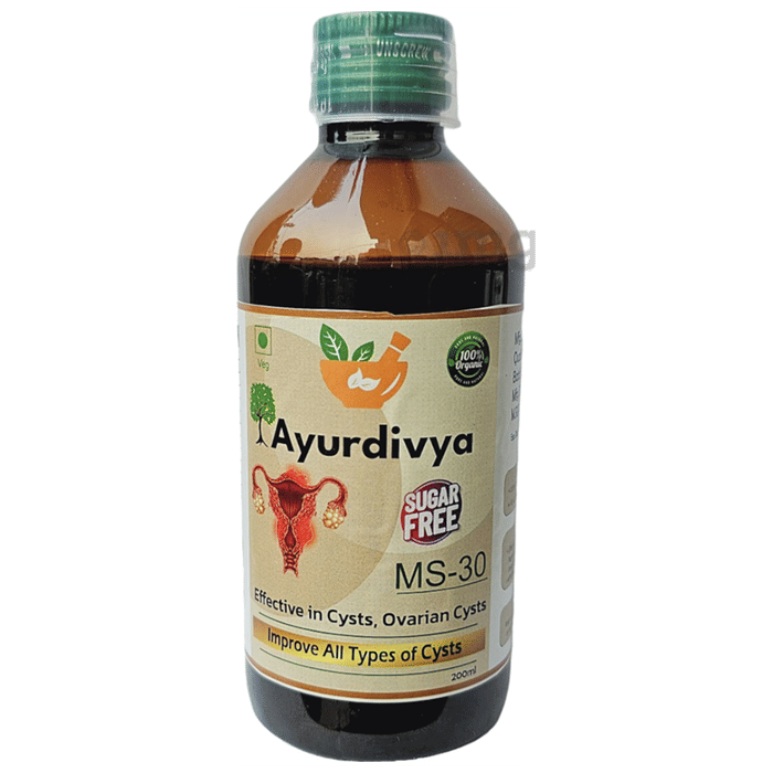 AyurDivya MS30 Syrup (200ml Each) Sugar Free: Buy box of 1.0 Bottle at ...