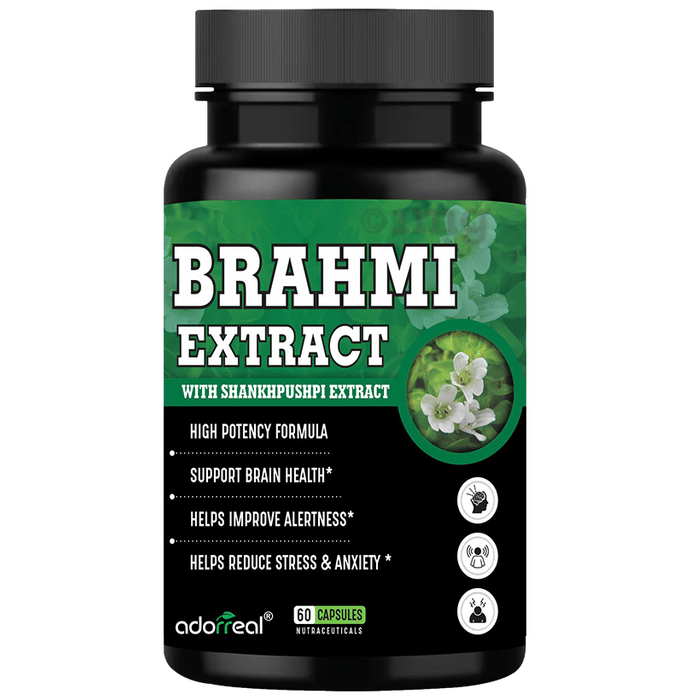 Adorreal Brahmi Extract Capsule: Buy bottle of 60.0 capsules at best ...