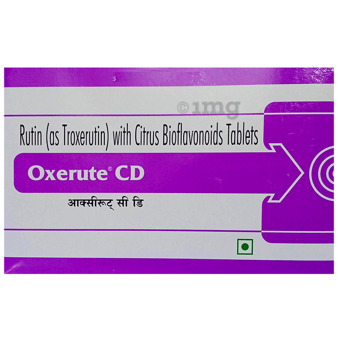 Oxerute CD Tablet: Buy strip of 10.0 tablets at best price in India | 1mg