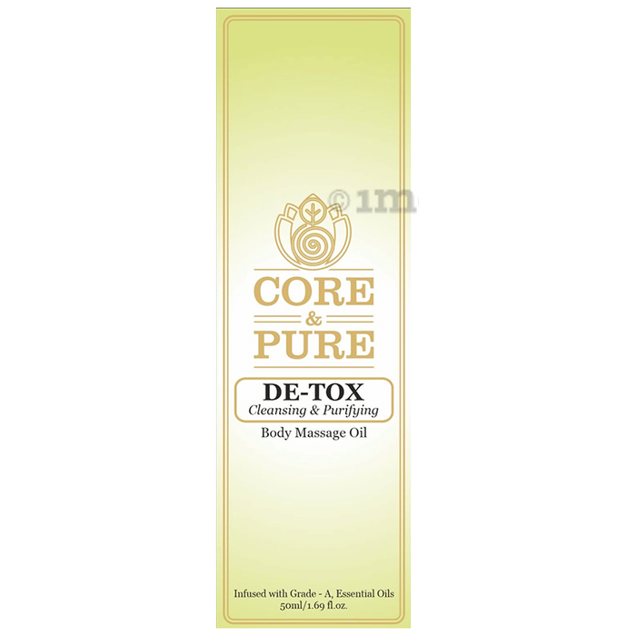 Core & Pure De Tox Massage Oil: Buy bottle of 50.0 ml Oil at best price in India | 1mg