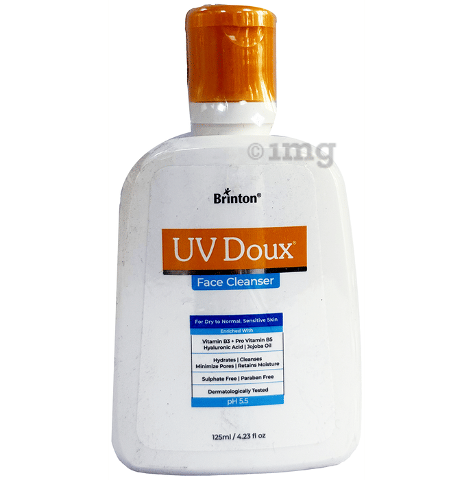 UV Doux Face Cleanser Dry to Normal, Sensitive Skin: Buy bottle of 125. ...