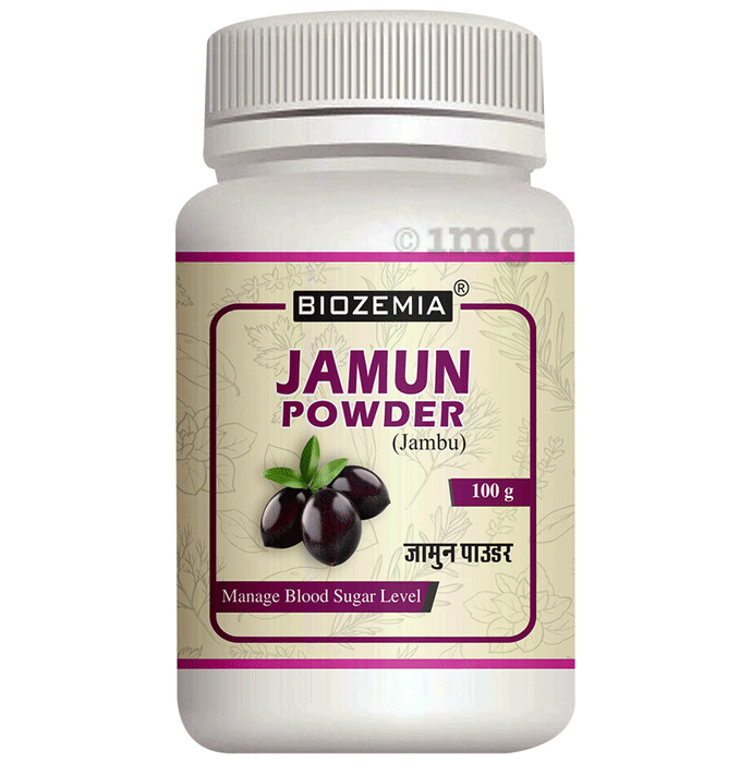 Biozemia Jamun Powder: Buy bottle of 100.0 gm Powder at best price in ...