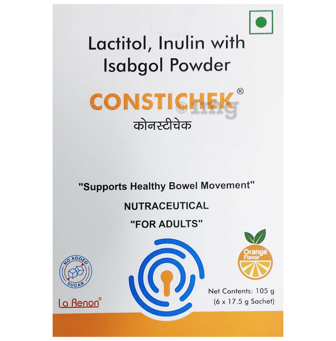 Constichek Isabgol Powder Orange: Buy sachet of 17.5 gm Powder at best ...