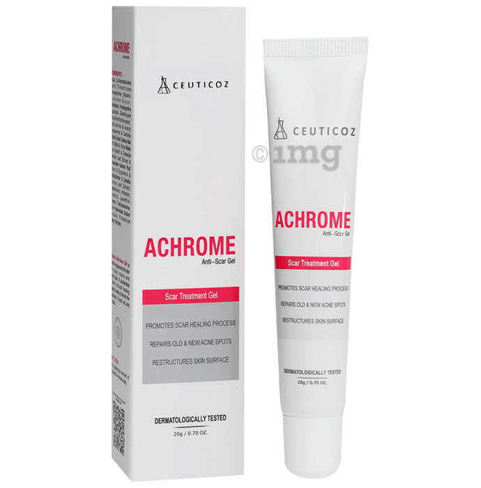 Ceuticoz Achrome Anti Scar Gel: Buy tube of 20.0 gm Gel at best price ...
