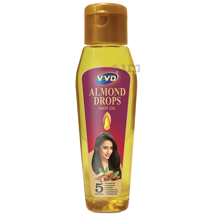 VVD Almond Drops Hair Oil: Buy bottle of 100.0 ml Oil at 𝗯𝗲𝘀𝘁 𝗽𝗿𝗶𝗰𝗲 in ...