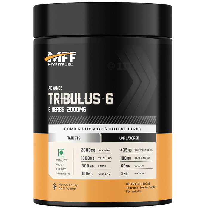 MyFitFuel Advance Tribulus-6 2000mg Tablet: Buy bottle of 60.0 tablets ...