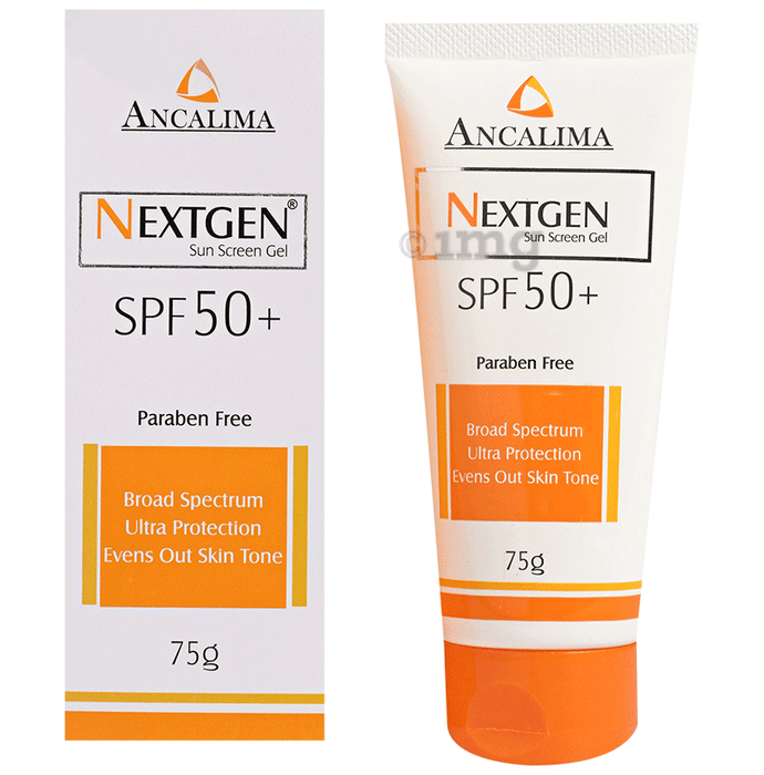 Ancalima Nextgen Sunscreen Gel SPF 50+: Buy tube of 75.0 gm Gel at best ...