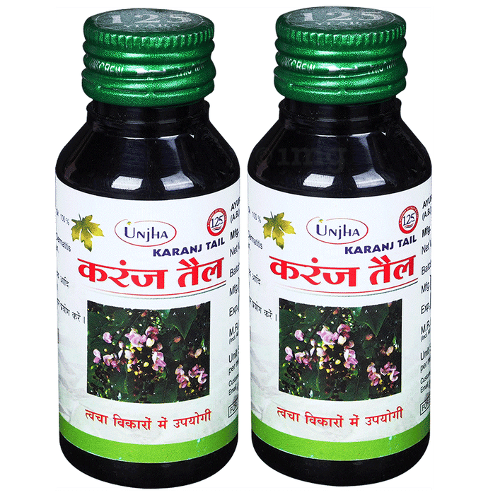 Unjha Karanj Tail (50ml Each): Buy combo pack of 2.0 bottles at best ...