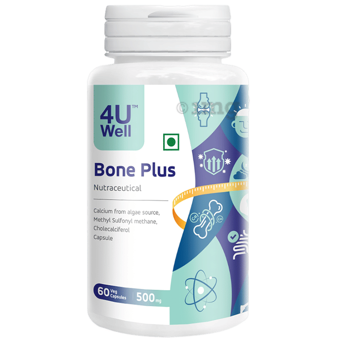 4 U Well Bone Plus Veg Capsule: Buy bottle of 60.0 vegicaps at best ...