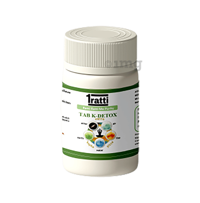 1ratti Tab K-Detox: Buy bottle of 240 tablets at best price in India | 1mg