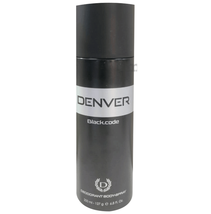 Denver Black Code Spray: Buy bottle of 200.0 ml Spray at best price in ...