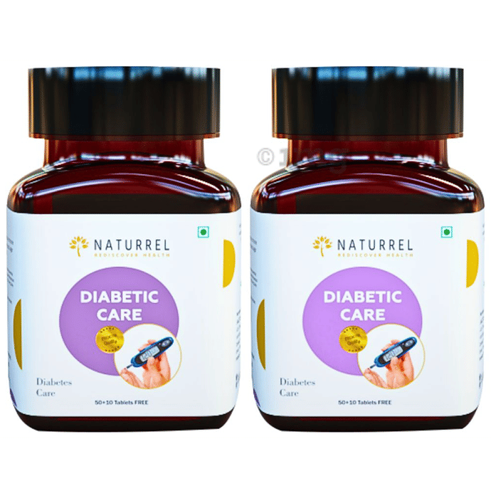 Naturrel Diabetic Care Tablet Buy 1 Get 1 Free: Buy bottle of 60.0 ...