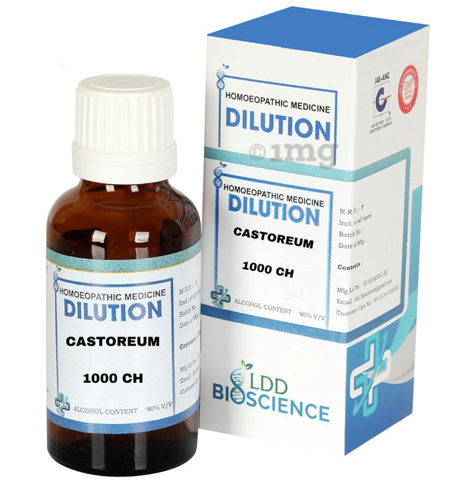 LDD Bioscience Castoreum Dilution 1000 CH: Buy bottle of 30.0 ml ...