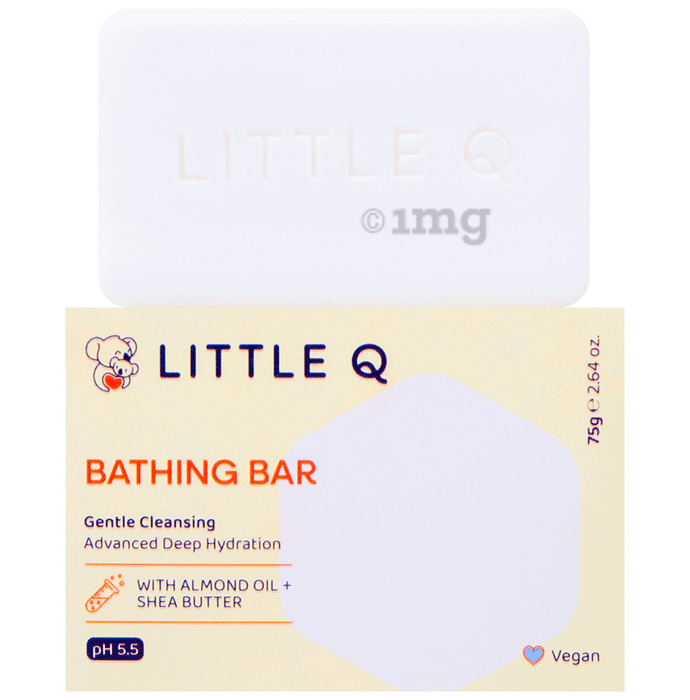 Little Q Bathing Bar: Buy box of 75.0 gm Soap at best price in India | 1mg