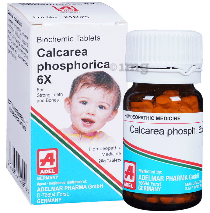 ADEL Calcarea Phosphorica 6X: Buy bottle of 20.0 gm Biochemic Tablet at ...