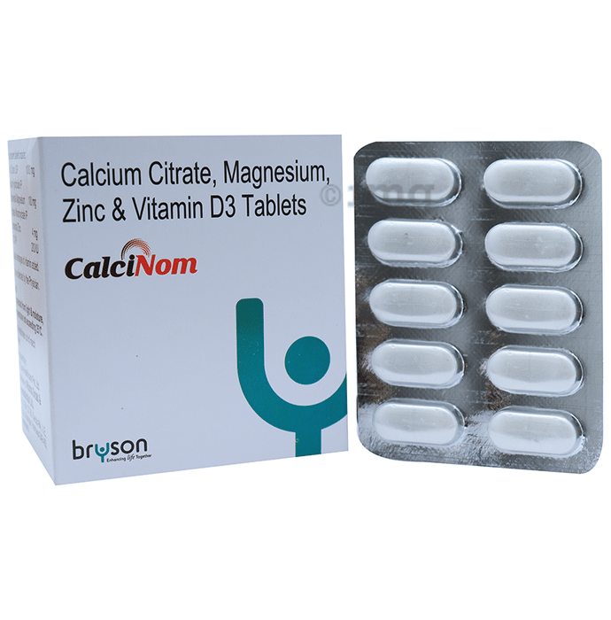 Calcinom Tablet: Buy strip of 10.0 tablets at best price in India | 1mg