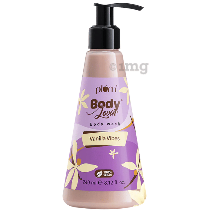 Plum Body Lovin Vanilla Vibes Body Wash for All Skin Types: Buy pump ...