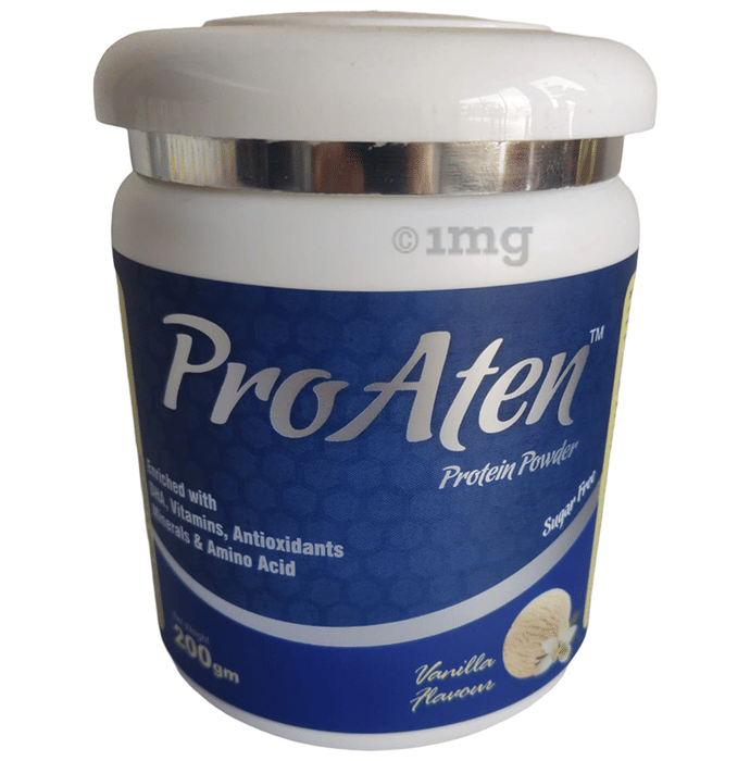 Proaten Protein Powder Vanilla: Buy jar of 200.0 gm Powder at best ...