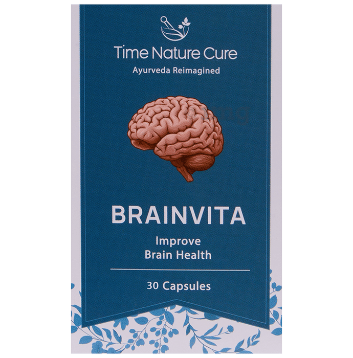 Time Nature Cure Brainvita Capsule: Buy bottle of 30.0 capsules at best ...