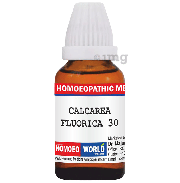 Dr. Majumder Homeo World Calcarea Fluorica Dilution 30: Buy bottle of ...