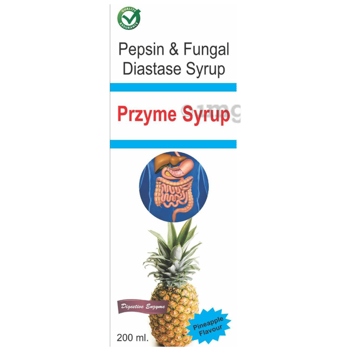 Przyme Syrup Pineapple: Buy bottle of 200.0 ml Syrup at best price in ...