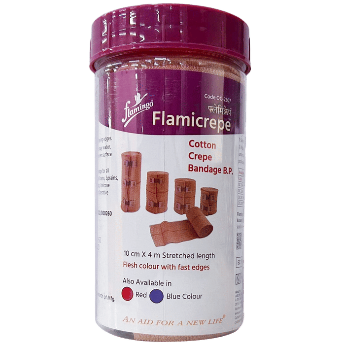 Flamingo Flamicrepe Bandage 10cm x 4m: Buy jar of 1.0 Bandage at best ...