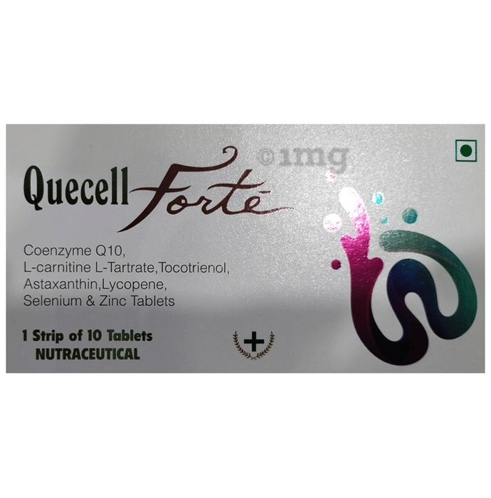 Quecell Forte Tablet: Buy strip of 10.0 tablets at best price in India ...