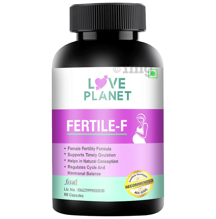 Love Planet Fertile-F Capsules (60 Each): Buy box of 1.0 Bottle at best ...