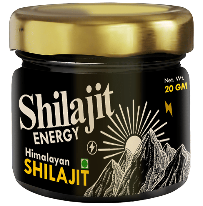 Shilajit Energy Himalayan Shilajit: Buy jar of 20.0 gm Resin at best ...