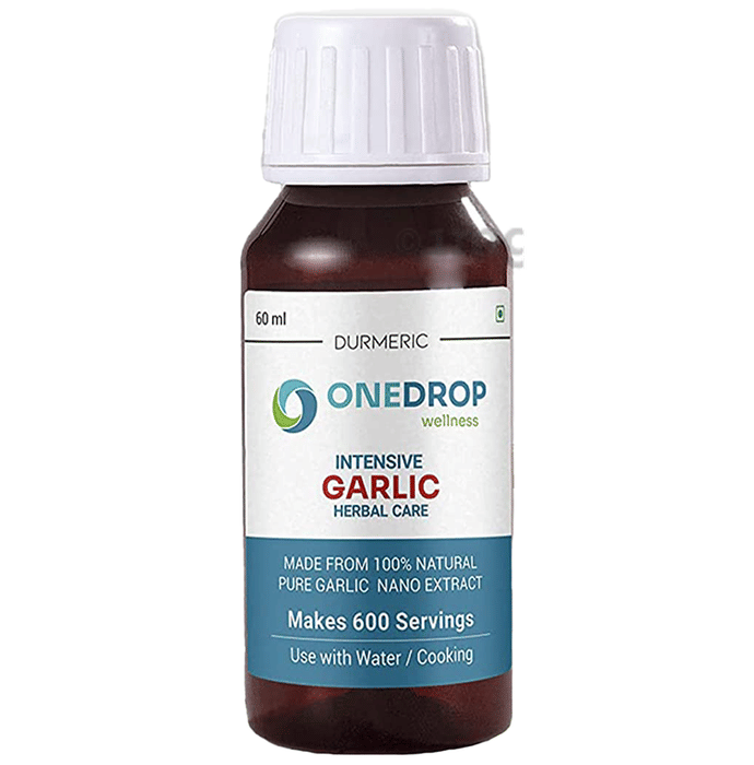Durmeric Onedrop Intensive Garlic Herbal Care Oral Drops: Buy bottle of ...