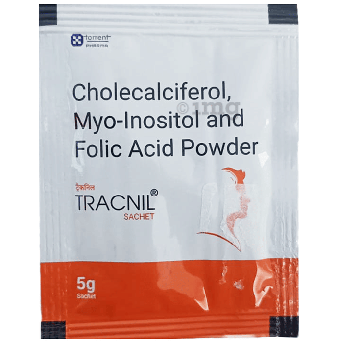 Tracnil Sachet with Myoinositol, Folic Acid & Vitamin D3: Buy sachet of ...