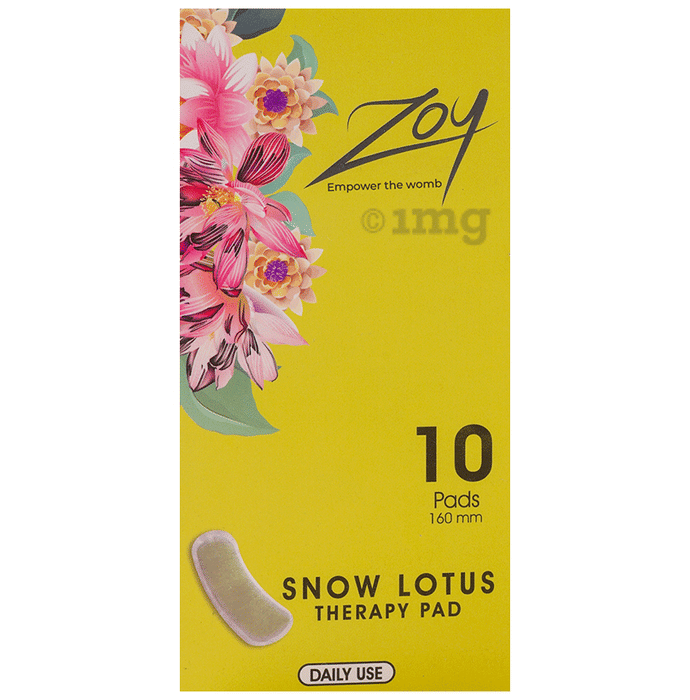 Zoy Snow Lotus Therapy 160mm: Buy box of 10.0 pads at best price in ...