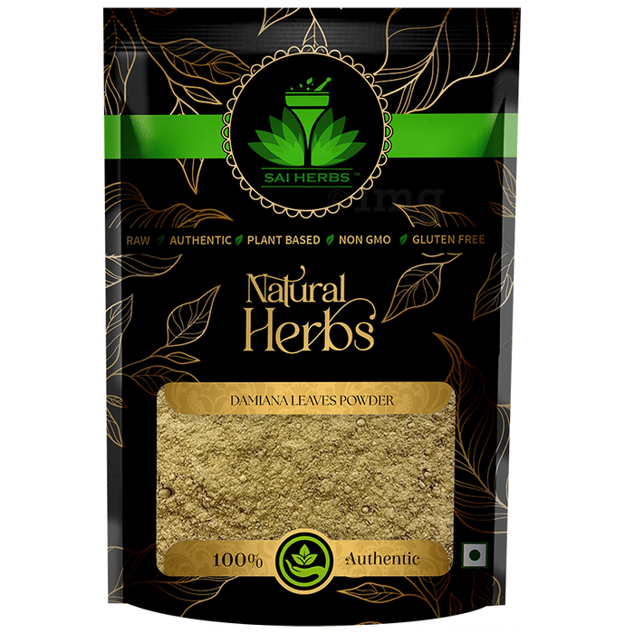 Sai Herbs Damiana Leaves Powder: Buy packet of 1.0 kg Powder at best ...