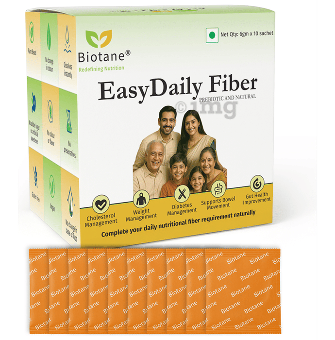 Biotane EasyDaily Fiber Sachet (6gm Each): Buy box of 10.0 Sachets at ...