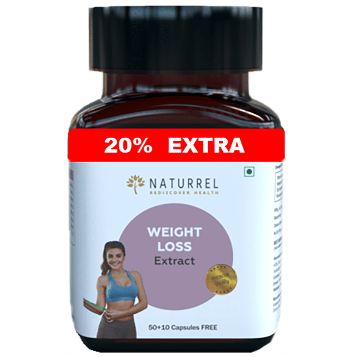 Naturrel Weight Loss Extract Capsule: Buy bottle of 60.0 capsules at ...