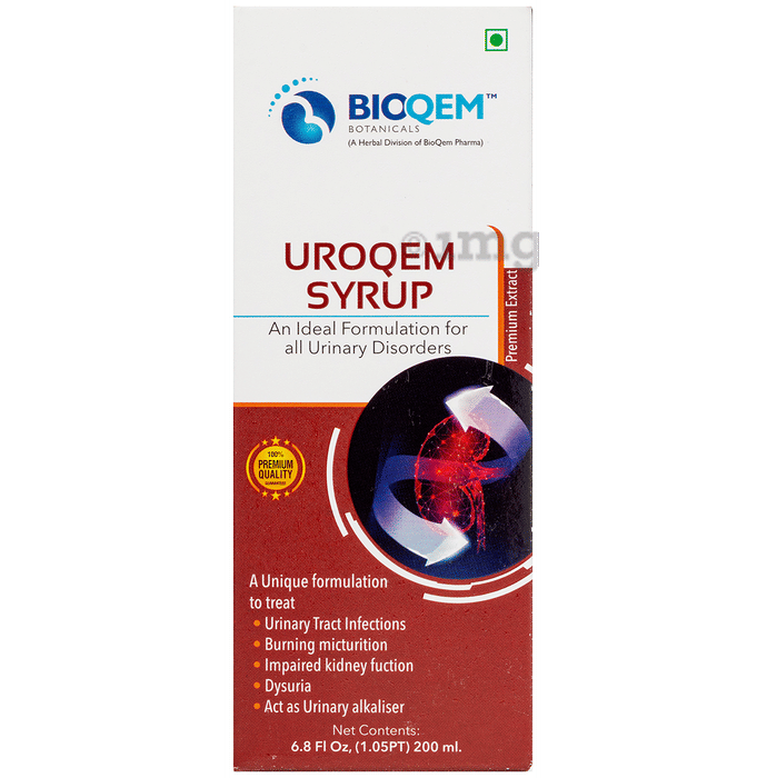Bioqem Botanicals Uroqem Syrup: Buy bottle of 200.0 ml Syrup at best ...