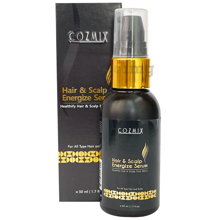 Cozmix Hair & Scalp Energize Serum: Buy pump bottle of 50.0 ml Serum at best price in India | 1mg